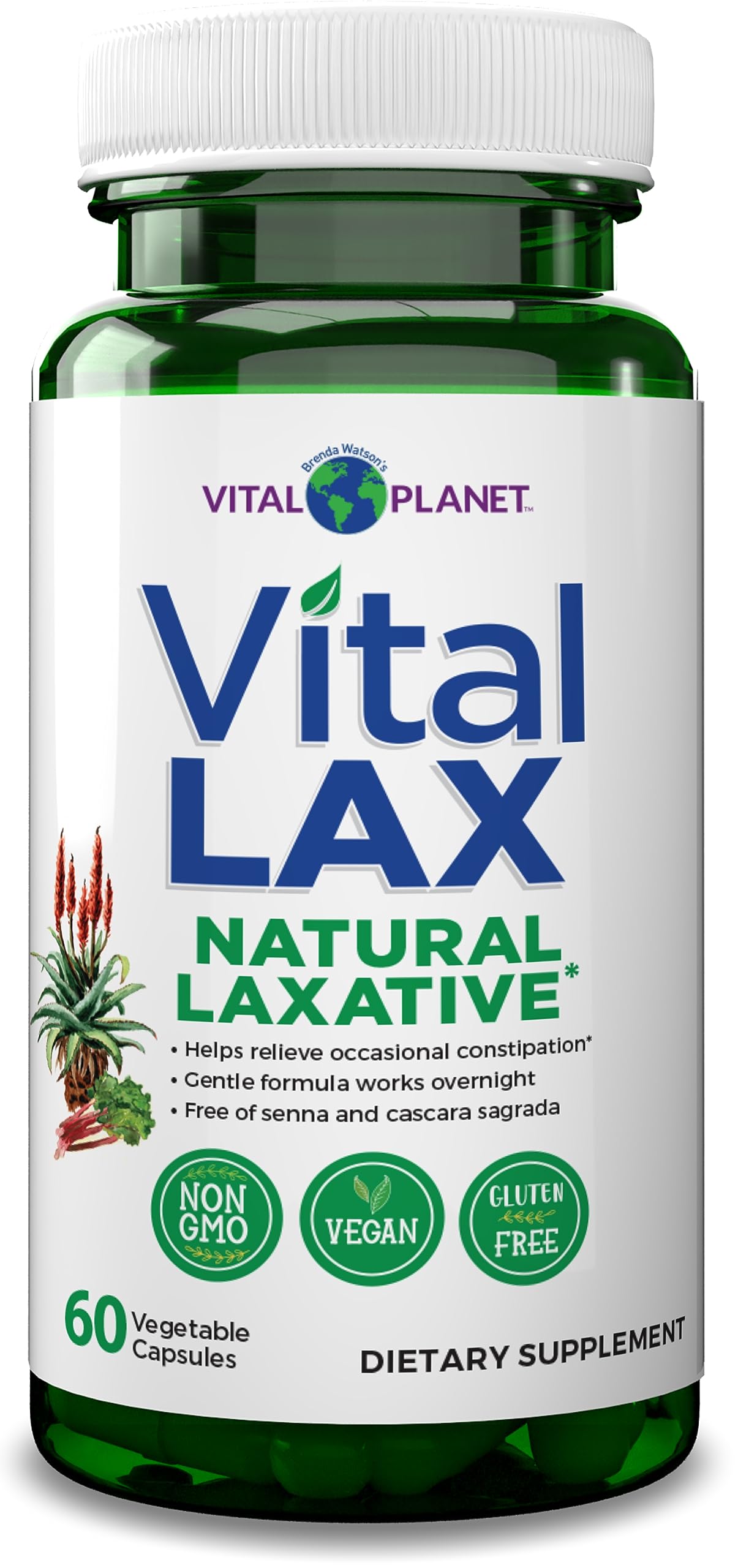 Vital Lax: Natural Laxative 60ct - Vital Planet – Vital Planet Shop