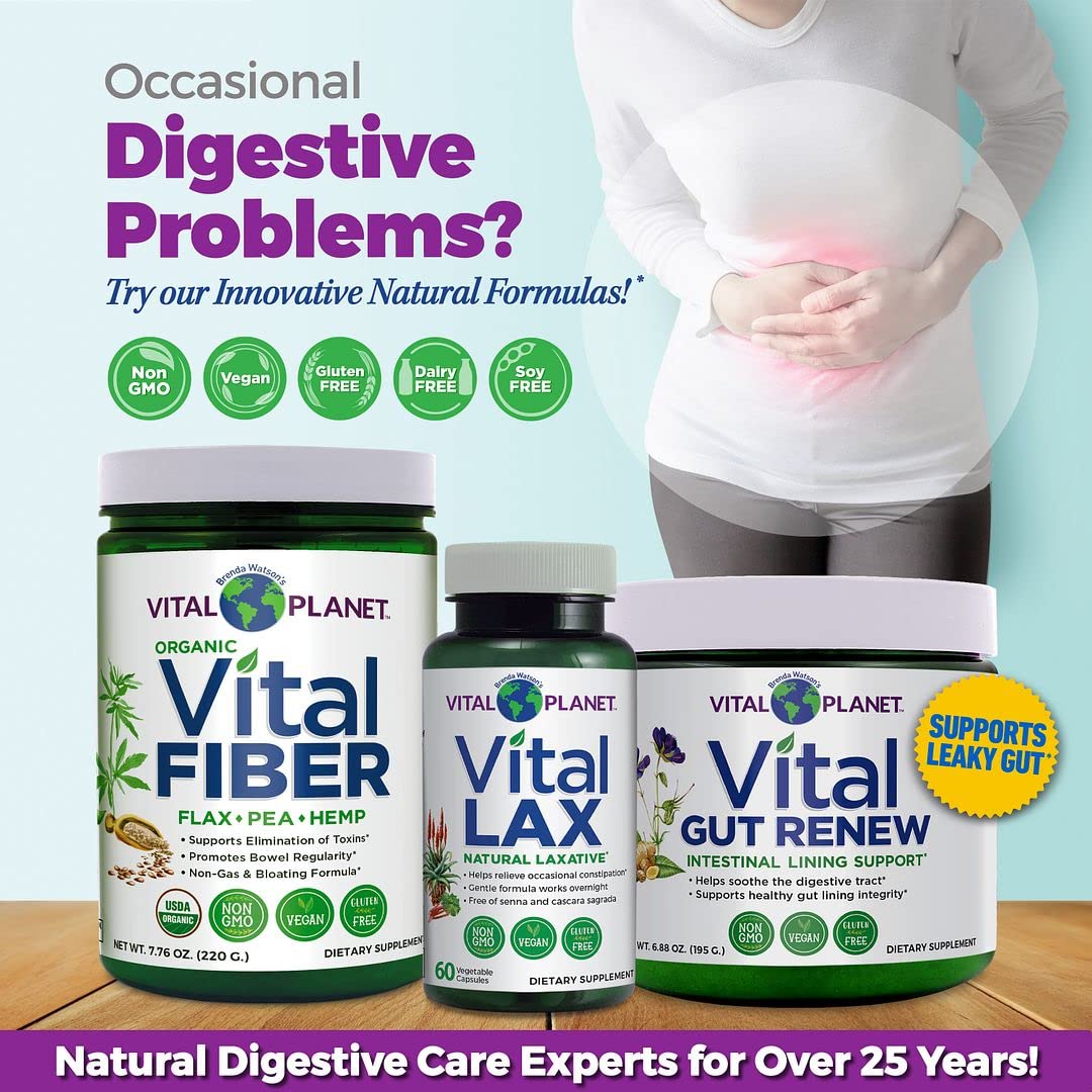 Vital Lax: Natural Laxative 60ct - Vital Planet – Vital Planet Shop