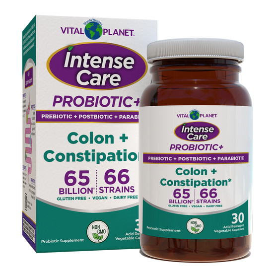 Intense Care: Colon & Constipation Probiotics - Vital Planet – Vital ...